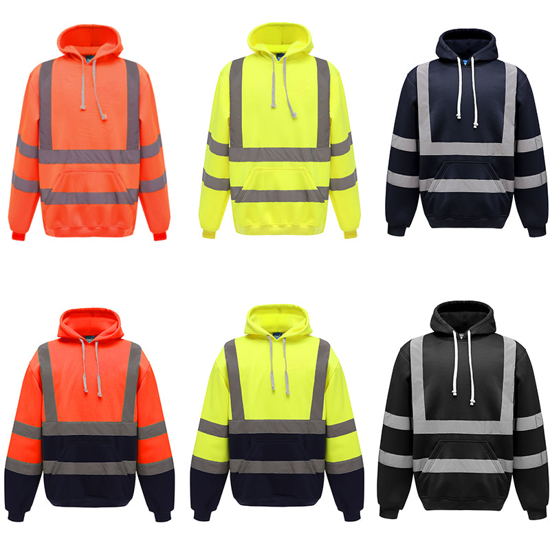 Hi Vis Reflective Safety Sweatshirts – 9K Safety